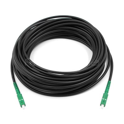 China SC APC to SC APC Simplex 9/125 OS2 Single Mode Armored Fiber Cable 4.8mm with ≤0.3dB Insertion Loss for sale