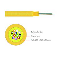 China Custom Single Mode Fiber Distribution Cable 2-144 Fibers LSZH Jacket -40°C to +80°C Operating Temperature for sale