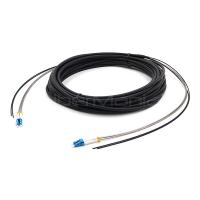 China FTTA Outdoor Armored Fiber Patch Cable LC/UPC-LC/UPC 2 Cores OS2 LSZH 7.0mm with -40°C to 85°C Operating Temperature for sale