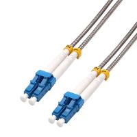 China FTTA Outdoor Armored Fiber Patch Cable LC/UPC-LC/UPC 2 Cores OS2 LSZH 7.0mm with -40°C to 85°C Operating Temperature for sale