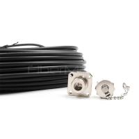 China FullAXS to ODC Socket FTTA Patch Cord 2-Core OS2 Single Mode 4.8mm TPU Jacket for Outdoor Fiber Optic Applications for sale