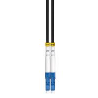 China Waterproof 4.8mm ODC to LC UPC Fiber Patch Cord 2 Cores OS2 G657A1 IP67 Rated for sale