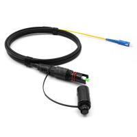 China G657A1 Optitap Patch Cord SC APC to SC UPC Simplex 9/125 OS2 LSZH 4.8mm Outdoor Fiber Optic Cable for sale