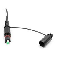 China IP67 SC APC to SC APC Single-Mode Fiber Optic Patch Cord 9/125 G.657.A1 LSZH 5.0mm Diameter for sale
