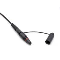 China FTTA OptiTap MPO to LC UPC 12 Cores Outdoor Waterproof Cable G.657.A1 LSZH for sale