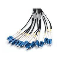 China FTTA OptiTap MPO to 12xLC UPC Duplex Fiber Patch Cable 9/125 G.657.A1 LSZH for sale