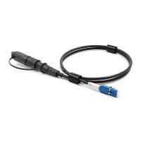 China Outdoor OptiTap LC UPC to LC UPC Uniboot Patch Cord 2 Cores 9/125 G.657.A1 LSZH for sale