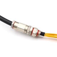 China SC APC 8-Core Fiber Optic Pigtail Patch Cord Single Mode OS2 PE Black Jacket - 1310/1550 nm for sale