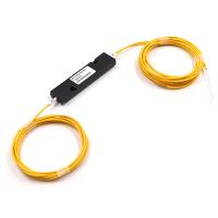 China 1x2 PLC Fiber Splitter ABS Module 2.0mm Ports 1260-1650nm Wavelength for FTTx Systems for sale