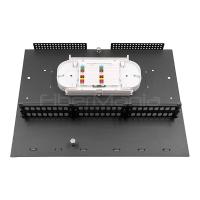 China 2U 19-Inch Fiber Patch Panel with 6 LGX Adapter Capacity - Rack Mount for 12-144 Core Networks for sale