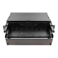 China 2U 19-Inch Fiber Patch Panel with 6 LGX Adapter Capacity - Rack Mount for 12-144 Core Networks for sale