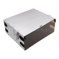 China 4U 19-inch Fiber Optic Patch Panel with 12 SC Single Mode Cassette Modules - LGX Compatible Rack Mount for sale