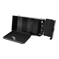 China Black Wall Mount Fiber Enclosure for 2 LGX Adapter Panels - 19