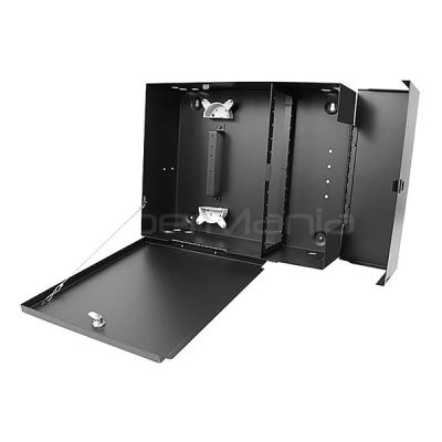 China Compact LGX Wall Mount Fiber Optic Enclosure for 12 Adapter Panels - 19