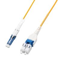 China CS UPC to LC UPC Uniboot Fiber Optic Patch Cable Single Mode OS2 2.0mm Yellow - 10km/40km Transmission for sale