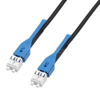 China LC UPC Uniboot Fiber Patch Cable Single Mode OS2 4.8mm LSZH - 10km/40km Transmission, 0.36dB/km Attenuation for sale