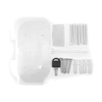 China 16 Port SC Simplex Fiber Optic Termination Box Wall Mount 215x205x55mm IP55 Outdoor Plastic Housing for sale