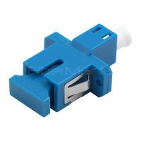 China Single Mode Simplex Plastic Fiber Optic Adapter Cable LC Male To SC Female for sale