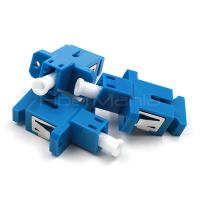 China Single Mode Simplex Plastic Fiber Optic Adapter Cable LC Male To SC Female for sale