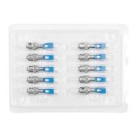 China ST Male to LC Female Single Mode Simplex Fiber Optic Adapter Coupler -40 to 75C for sale
