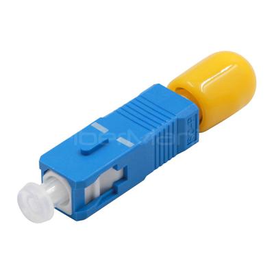 China ST Female to SC Male Single Mode Simplex Fiber Optic Adapter Coupler 500 Mating Cycles for sale