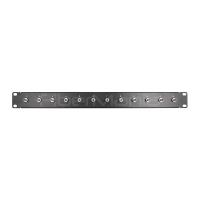 China 1U 19 Inch ST Adapter Panel 12 Ports with 72 LC Terminations and -40°C to +75°C Operating Range for sale