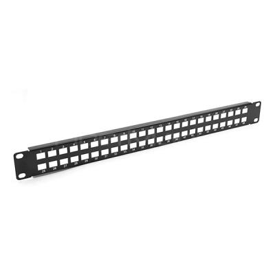 China 1U 19-Inch Fiber Optic Adapter Panel - 24 Ports SC/LC Type for Rack Mount Enclosures for sale