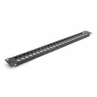 China 1U 19-Inch Fiber Optic Adapter Panel - 24 Ports SC/LC Type for Rack Mount Enclosures for sale