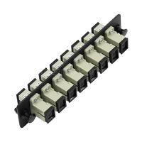 China 8-Port SC Fiber Optic Patch Panel with LGX Compatibility - 13.03cm x 2.92cm Dimensions for Data Center Networks for sale