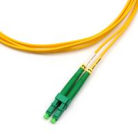 China LC APC to SC APC Duplex Single Mode Fiber Optic Patch Cable OS2 2.0mm 9/125μm for sale