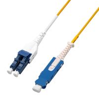 China LC UPC Uniboot to SN UPC Single Mode OS2 Fiber Cable 2.0mm 0.22dB/km Attenuation OFNR Yellow for sale