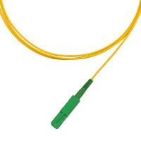China SC APC Shutter to SC APC Shutter Simplex Single Mode OS2 Fiber Patch Cord 2.0mm for sale