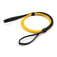 China SC APC Fiber Optic Breakout Cable 3.0mm Yellow LSZH Single Mode OS2 Patch Cord for 40G/100G Networks for sale