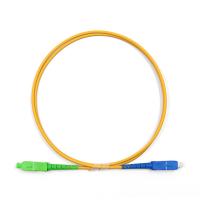 China SC UPC to SC APC Simplex Single Mode Fiber Optic Patch Cable OS2 LSZH 3.0mm 9/125μm for sale