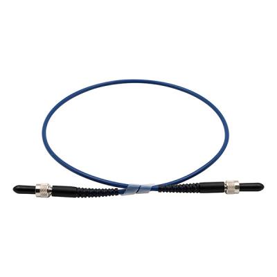 China SMA905 To SMA905 Fiber Optic Patch Cable Simplex Single Mode OS2 Armored OFNR Fiber Cable for sale