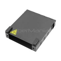 China Wall Mount Fiber Enclosure with 6-Port SC/APC LGX Adapter Panel - 12-144 Core Capacity, 19
