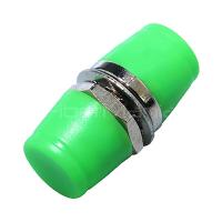 China FC APC to FC APC Single Mode Simplex Metal Fiber Optic Adapter Round Type -40 to 75C for sale