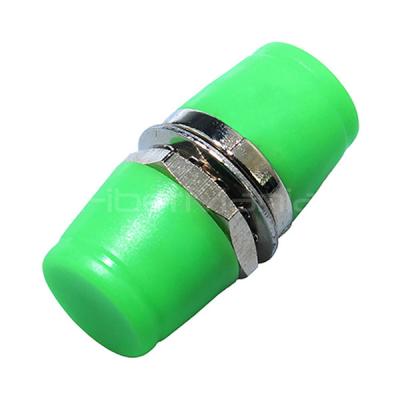 China FC APC to FC APC Single Mode Simplex Metal Fiber Optic Adapter Round Type -40 to 75C for sale