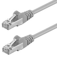 China CAT.5E Booted Shielded FTP Ethernet Patch Cable 26AWG with 50 Micron Gold Plating - 1-100M Length for sale
