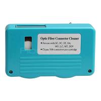 China Blue Fiber Optic Cassette Cleaner for LC/SC/ST/FC/MU/MPO/MTRJ Connectors with Replaceable Tape for sale