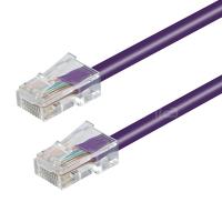 China CAT.5E Non-booted UTP Ethernet Patch Cable Green 24AWG 350MHz 1Gbps Network Cable for sale