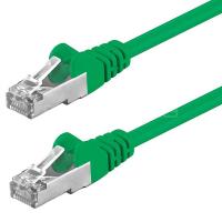 China CAT.5E Booted Shielded FTP Ethernet Patch Cable 26AWG with 50 Micron Gold Plating - 1-100M Length for sale