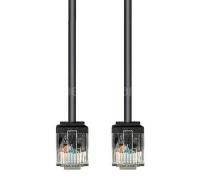 China 32AWG CAT6 UTP Ultra Slim Ethernet Patch Cable 2.6mm Diameter with 50-Micron Gold Plated RJ45 Connectors for sale