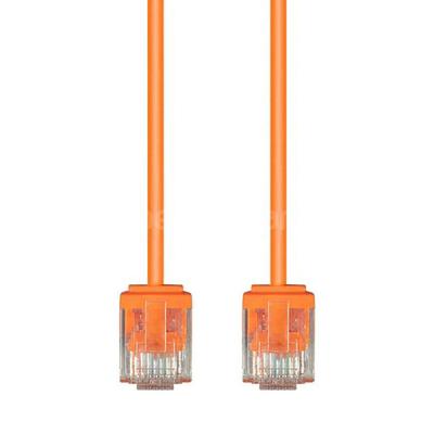 China 32AWG CAT6 UTP Ultra Slim Ethernet Patch Cable 2.6mm Diameter with 50-Micron Gold Plated RJ45 Connectors for sale