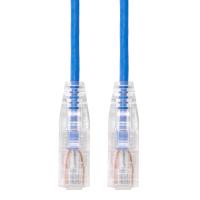 China CAT.6A 28AWG Slim Ethernet Patch Cable 10Gbps 500MHz 3.8mm UTP Network Cable for sale