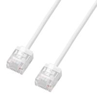 China 32AWG CAT6 UTP Ultra Slim Ethernet Patch Cable 2.6mm Diameter with 50-Micron Gold Plated RJ45 Connectors for sale