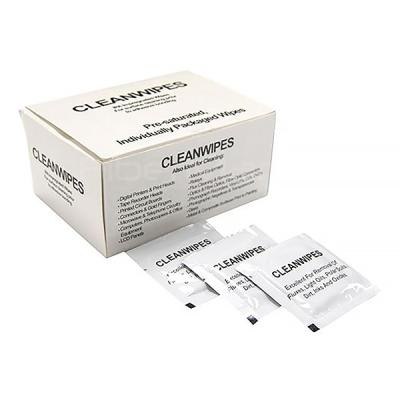 China Individual Packing Fiber Optic Cleaning IPA Wipes 50pcs/Box with 99% Isopropyl Alcohol for Electronics for sale