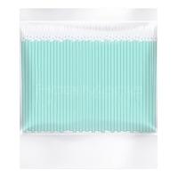 China 1.25mm/2.5mm Fiber Optic Connector Cleaner Swabs - 100pcs Pack with 250N Crush Resistance for sale