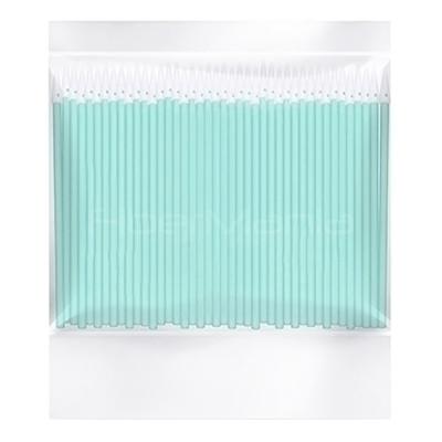 China 1.25mm/2.5mm Fiber Optic Connector Cleaner Swabs - 100pcs Pack with 250N Crush Resistance for sale