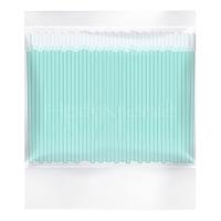 China 1.25mm/2.5mm Fiber Optic Connector Cleaner Swabs - 100pcs Pack with 250N Crush Resistance for sale